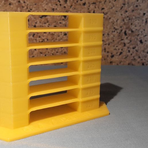 🖨️ Advanced temperature test・Free STL File for 3D printing・Cults