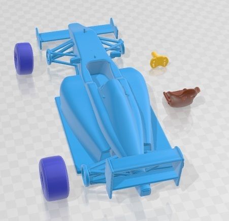 🚗 Formula 4 Tatuus 2014 Printable Car・ 3D File for 3D printing・Cults