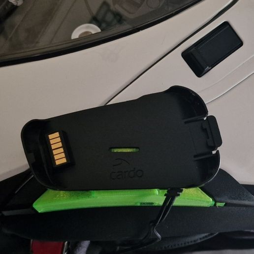 ⚽ Cardo Packtalk Bold mount for Shoei Neotec 3 / GT-Air 3・ STL File for ...