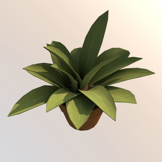 3D file Small potted plants 🤏 ・3D printer model to download・Cults