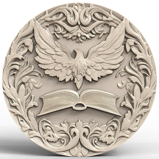 📁 3D Model STL File for CNC Router/Laser & 3D Printer A Flying Book ...