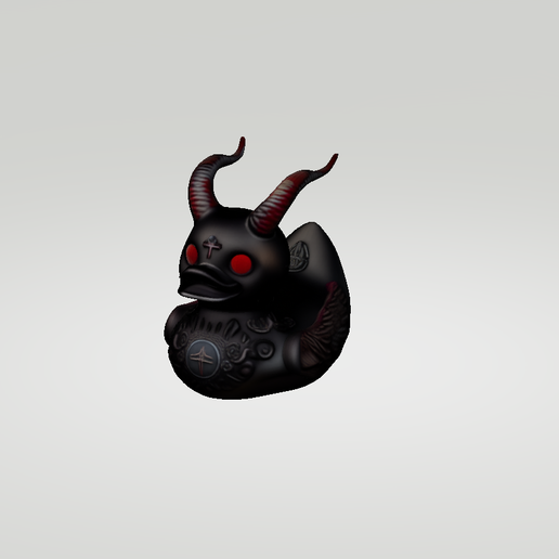 😈 devil duck・ STL File for 3D printing・Cults