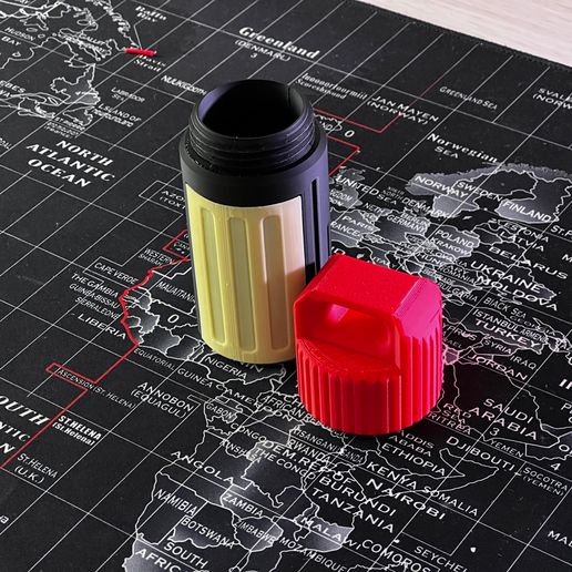 📦 Large Capsule・Free STL File for 3D printing・Cults