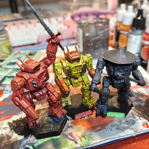 ♟ BattleTech Highlander Collection・3D Print with the Qiditech Q1 pro 3D ...