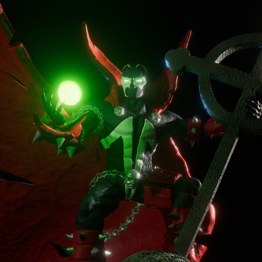 🎨 Spawn・ STL File for ・Cults