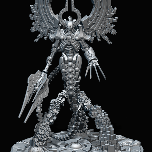 🛰 Space Zombie Necrotic Voidbringer of the Night・ STL File for 3D ...