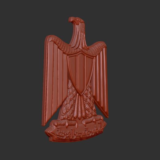 STL file Egypt emblem 3d relief .stl file 🇪🇬 ・3D printable model to ...