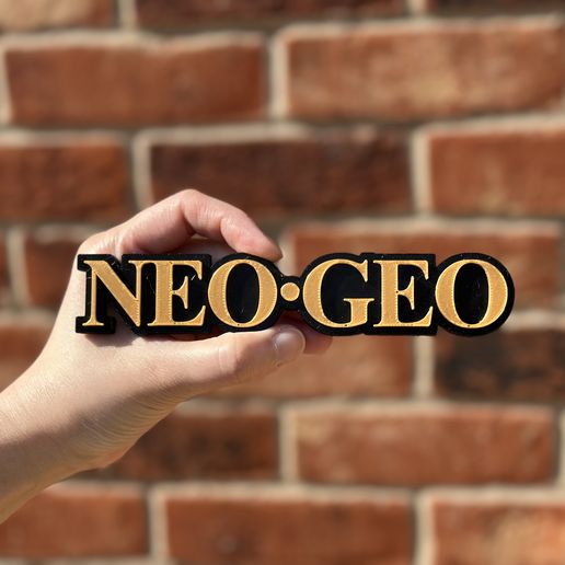 STL file NEO GEO Logo 🎲 ・3D printable model to download・Cults