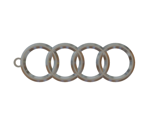 3D file Audi key fob 🚗 ・3D printer model to download・Cults