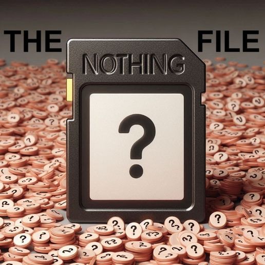 📁 The Nothing File - You Know You Need It!!!!・ STL File for 3D printing ...