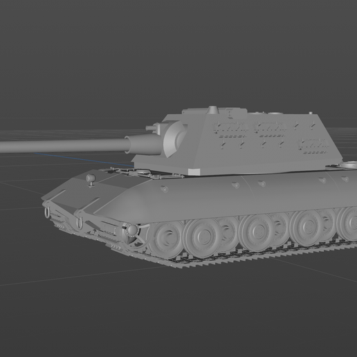 🪖 E-100 heavy tank digital model・ OBJ File for 3D printing・Cults