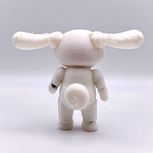 3D file BJD DOLL Articulated Floppy Ear Puppy Bunny Dog Rabbit Doll ...