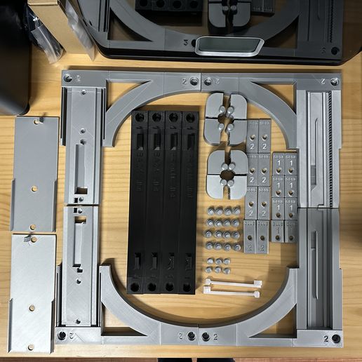🧞‍♂️ AMS STAND with pull-out・3D Print with the BeQuiet 3D printer・Cults
