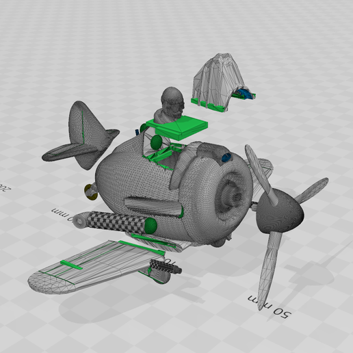 🪃 CAC Boomerang - tooned 'Egg Plane' version・ 3D File for 3D printing・Cults