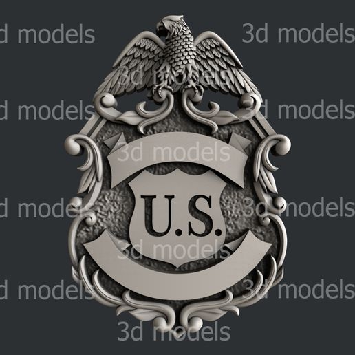 📛 Badge・ STL File for 3D printing・Cults