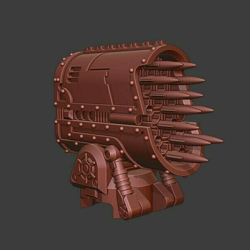 🤖 Alternative Missile Rack for Giant Robot・ 3D File for 3D printing・Cults