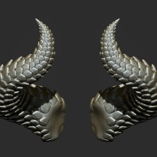 👹 23 Creature Monster Demon Horns VOL 2・ 3D File for 3D printing・Cults
