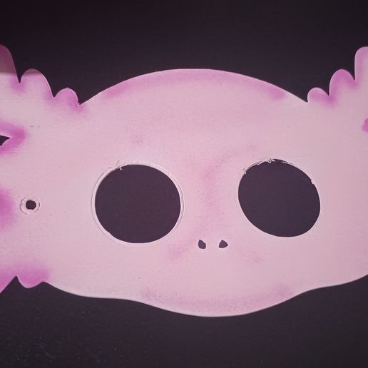 🦎 Ajolote Mask (Axolotl Mask)・ STL File for 3D printing and CNC ...