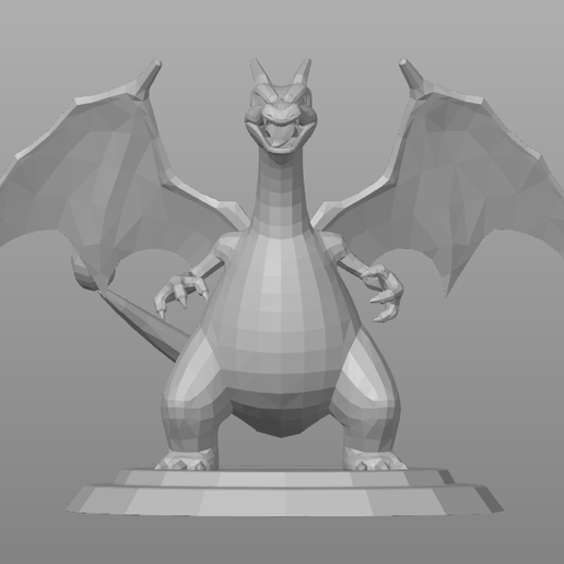 STL file Charizard, Pokemon, Figure for print. 🐉 ・3D printer design to ...