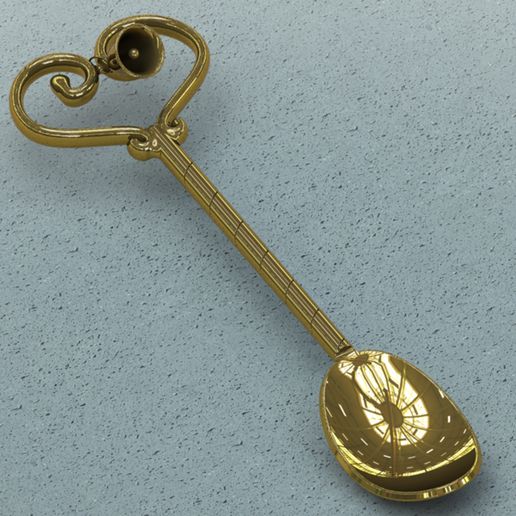 Free STL file magic teaspoon 🪄 ・3D printing design to download・Cults
