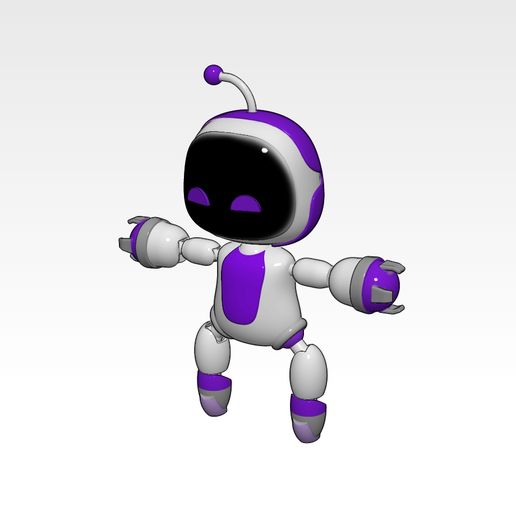 ️ Articulated Astro Playroom PS5・ STL File for ・Cults