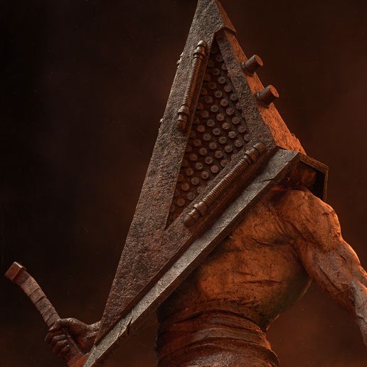 💬 Pyramid Head - Silent Hill - Fullsize・ 3D File for 3D printing・Cults