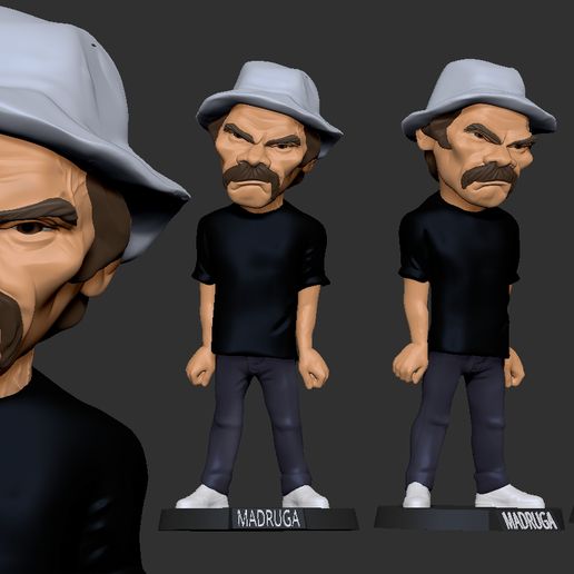🎨 MADRUGA・Arquivo STL para Impressão 3D・Cults