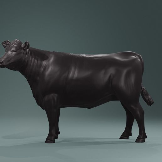🐄 Highpoly young cow / cow heel farm animal to print・ STL File for 3D ...