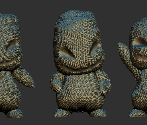 Archivo STL Mini Oogie Boogie - 5 poses 👾 ・Objeto para impresora 3D ...