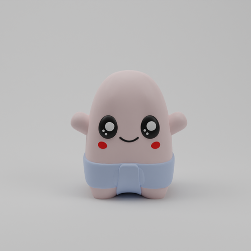 🗿 Glow in the Dark Ghosty from lankybox・ STL File for 3D printing・Cults