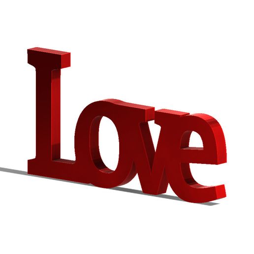 Free STL file Love decoration - 3d printable ️‍🔥 ・Model to download and ...