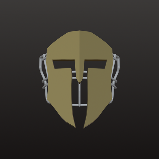 Free STL file Spartan Mask for football helmet 🏈 ・3D printable object ...