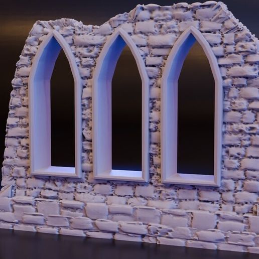 🎲 Alkilith + Ruined Walls (DND / TTRPG)・Free STL File for 3D printing・Cults