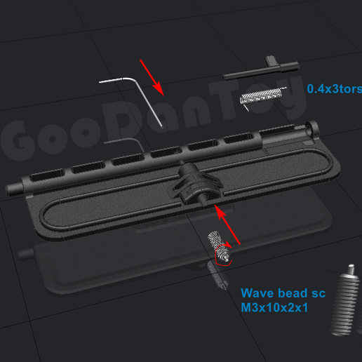 Magpul® Enhanced Ejection Port Cover editable step・ 3D File for 3D ...