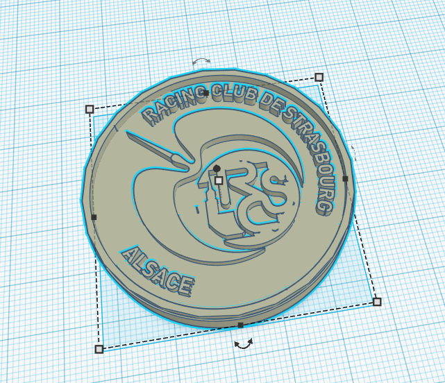 Descargar archivo STL El logo de RCS • Plan para la impresión en 3D ・ Cults