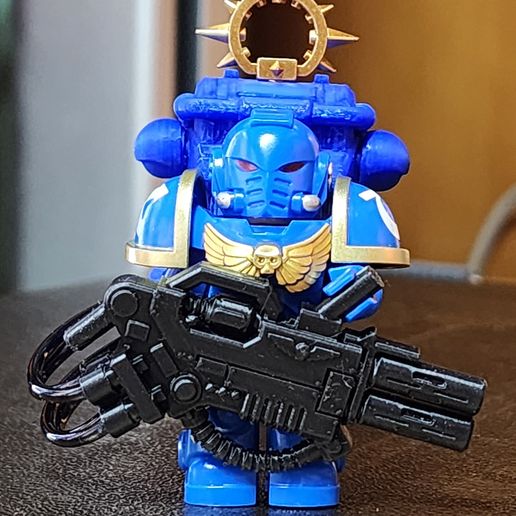🎒 Melta w/ Backpack For Bricks Space Marines・ STL File for 3D printing ...