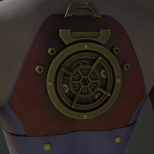 Файл 3D ENFORCER CAITLYN mechanism on back rifle holder - ARCANE SEASON ...