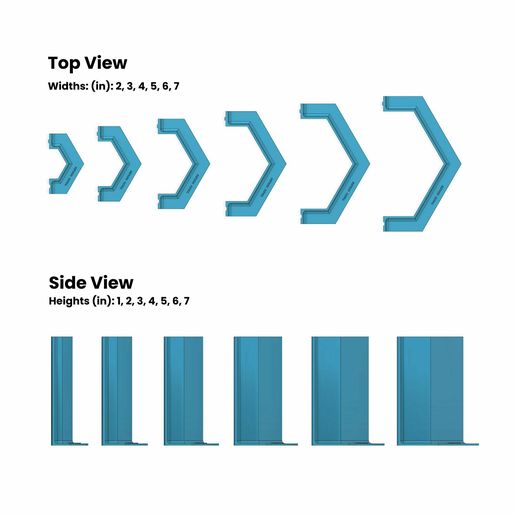 3D file Hexagon Mold Housing, Mold Frame, Silcone Mold Container - 56 ...