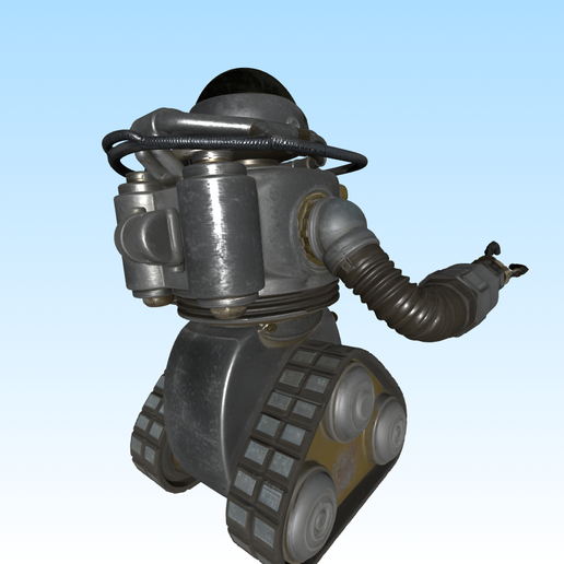🧸 Robobrain fallout・Free STL File for 3D printing・Cults