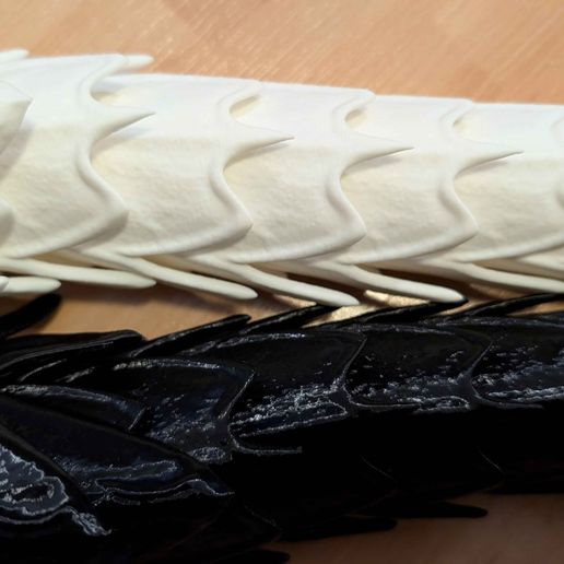 🎭 FFXIV Au Ra Tail 4 – Articulated and Modular・ STL File for 3D ...