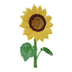 Sunflower best 3D printing files・725 free models to download・Cults