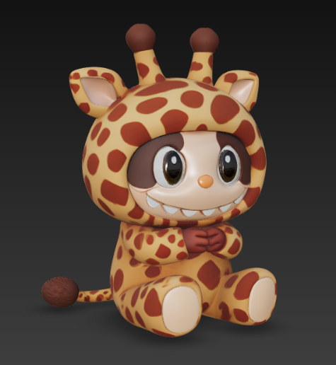 🐉 Labubu zoo・ STL File for 3D printing・Cults