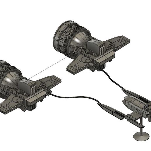 ⭐ Star wars mars guo's pod racer・ 3D File for 3D printing・Cults