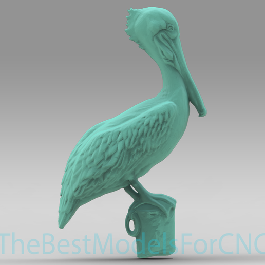 📁 3D Model STL File for CNC Router Laser & 3D Printer Pelican・ 3D File ...
