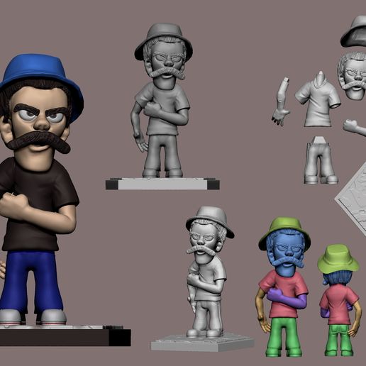 STL file Don Ramon Madruga 🎨 (OBJ)・3D print object to download・Cults