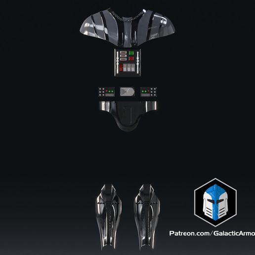 Revenge of the Sith Darth Vader Armor - 3D Print Files・ 3D File for 3D ...