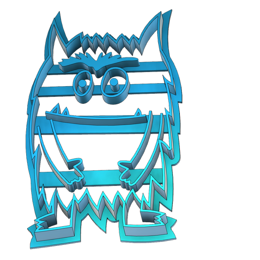 colour monster pictures to print