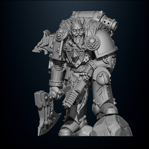 🎲 Hound knights chief・ 3D File for ・Cults