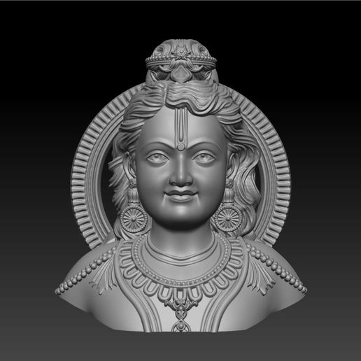 STL file Key Chain of Ramalala Bust model 🔑 ・3D printer model to ...