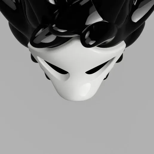 🐉 Changed Puro Mask・ 3MF File for 3D printing・Cults